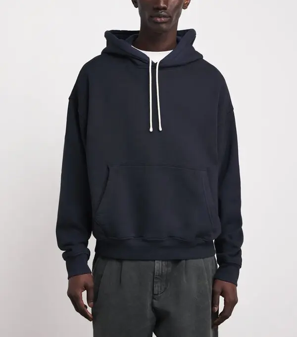 AGOLDE Cotton Boyce Hoodie - Navy