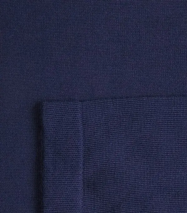 Falke Wool Long-sleeve Polo Shirt