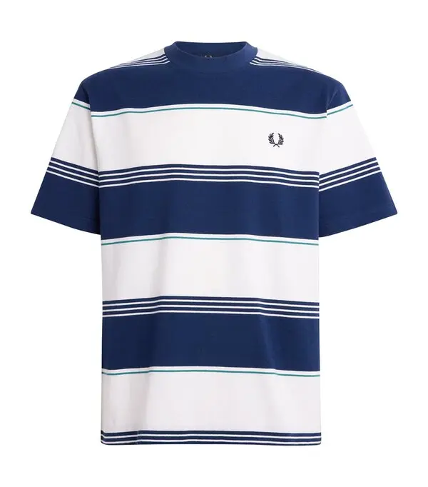 Fred Perry Cotton Stripe T-shirt