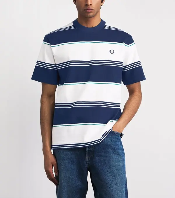 Fred Perry Cotton Stripe T-shirt