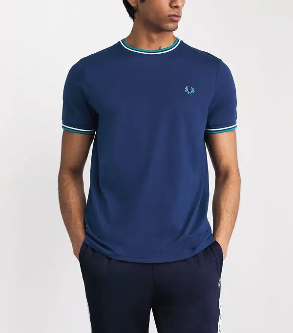 Fred Perry Cotton Twin Tipped T-shirt