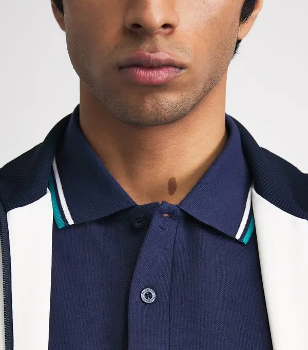 Fred Perry Twin Tipped Polo Shirt - Blue