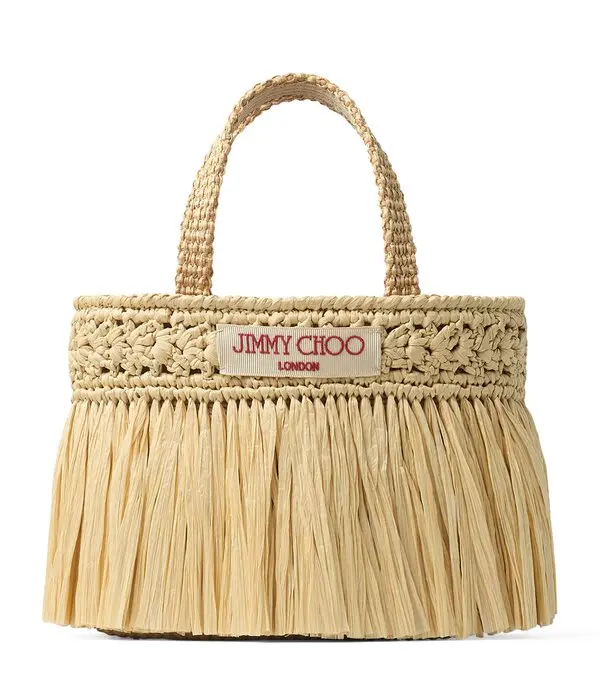 JIMMY CHOO Mini Beach Tote Bag