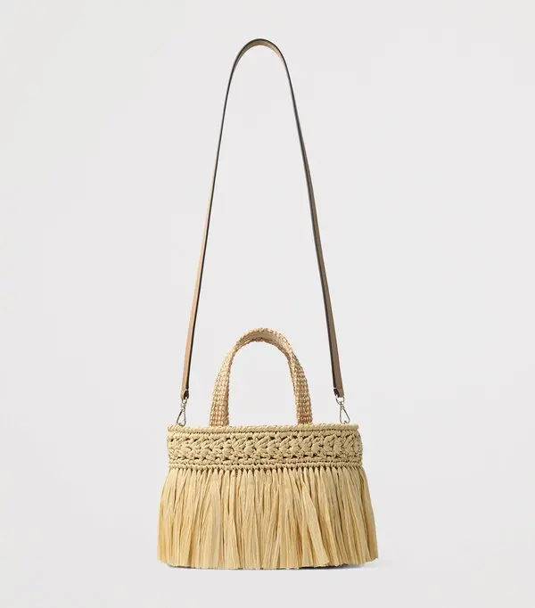 JIMMY CHOO Mini Beach Tote Bag