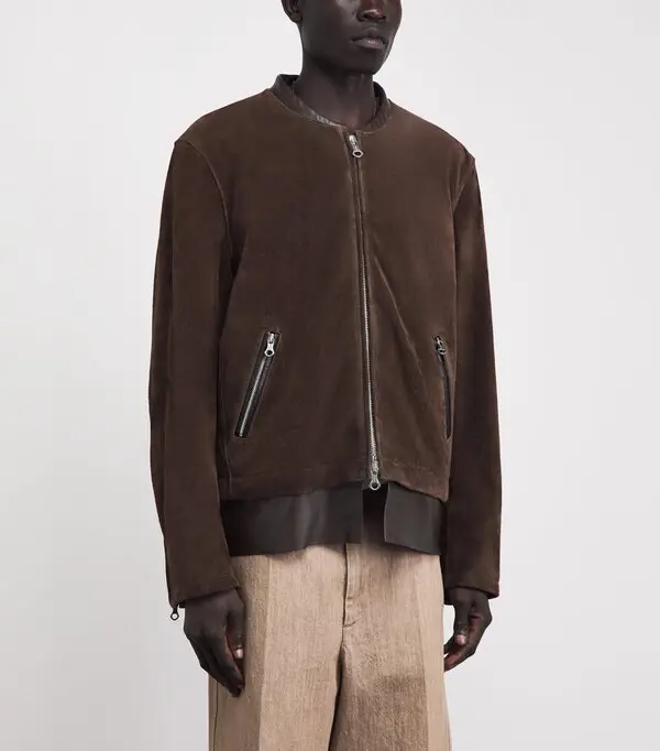 Our Legacy Drift Suede Jacket - Brown