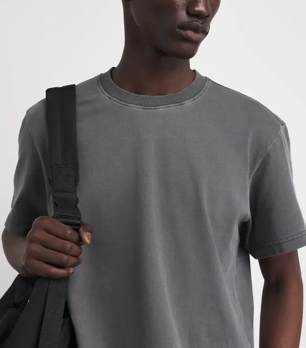 Paige Cotton Short-sleeve T-shirt - Grey