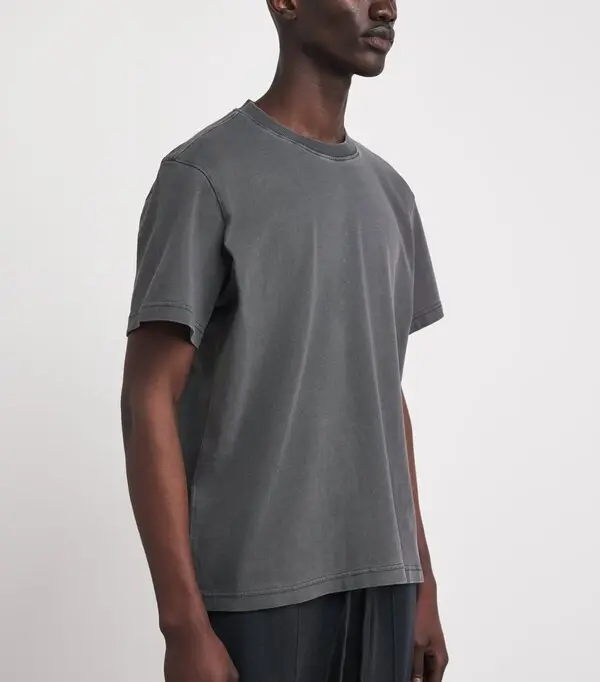 Paige Cotton Short-sleeve T-shirt - Grey