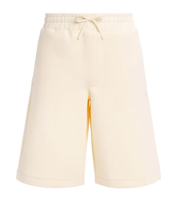 Lacoste Jersey Wide-leg Sweatshorts - Beige