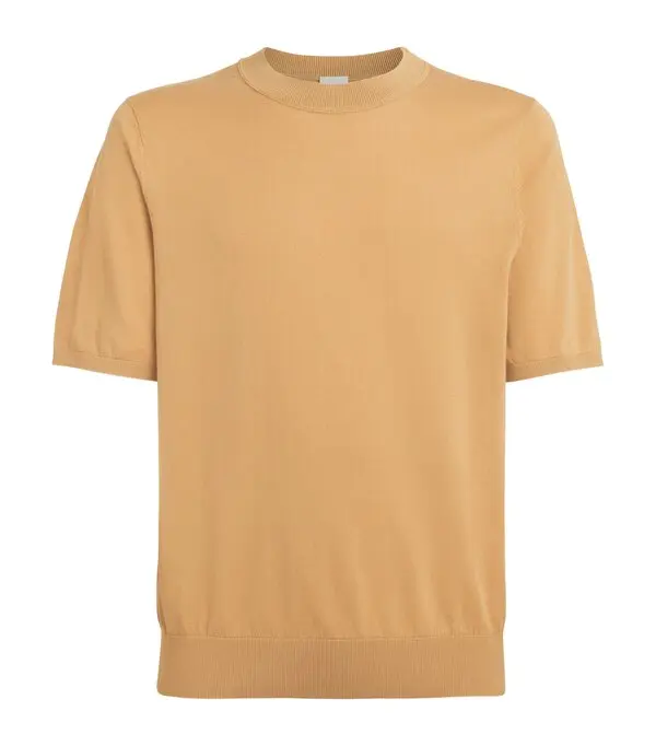 Paul Smith Cotton Knitted T-shirt - Yellow