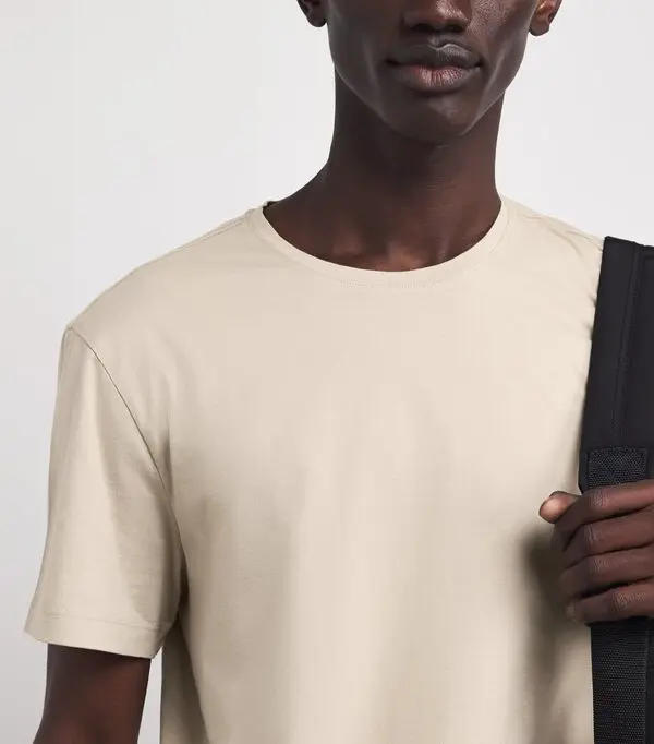 Paige Pima Cotton Sorden T-shirt - Beige