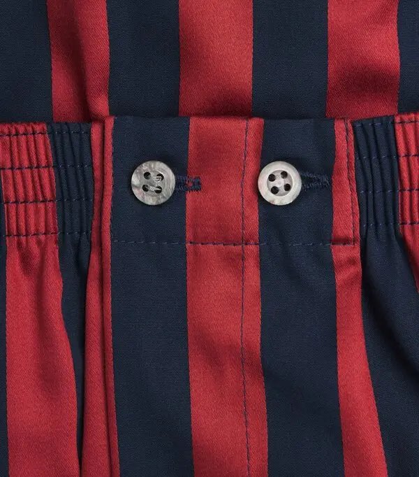 Derek Rose Cotton Stripe Boxer Shorts