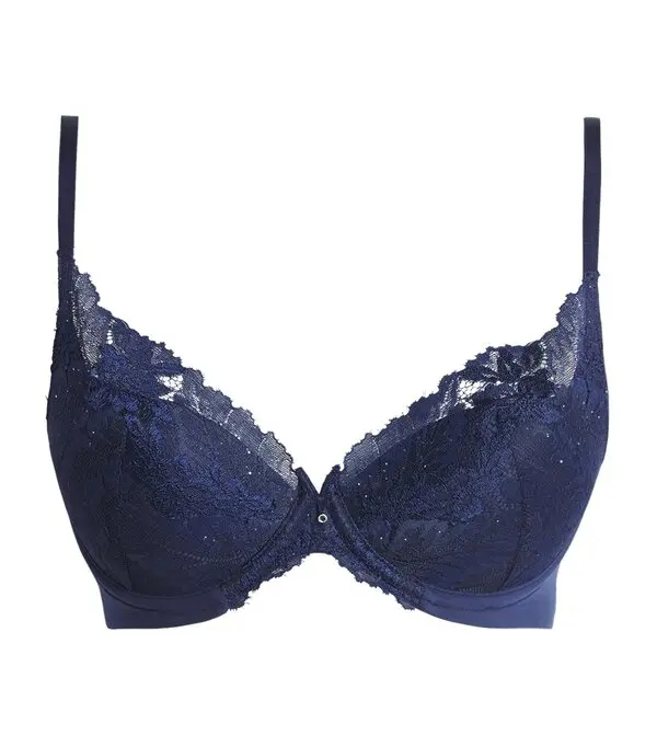 Wacoal Most Divine Plunge Push-up Bra - Navy
