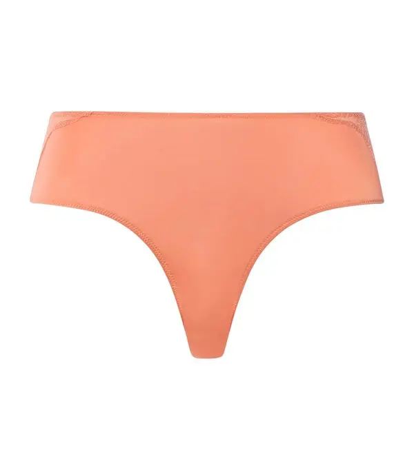 Hanro Cira Midi Briefs - Orange