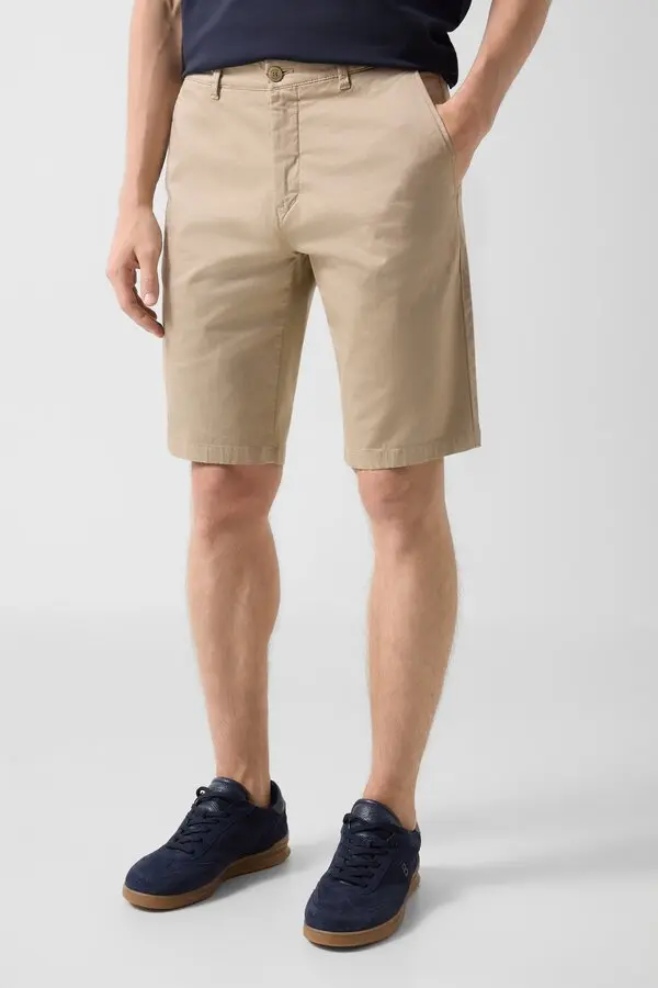 Bogner Cotton Miami Shorts - Beige
