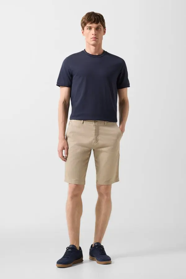 Bogner Cotton Miami Shorts - Beige