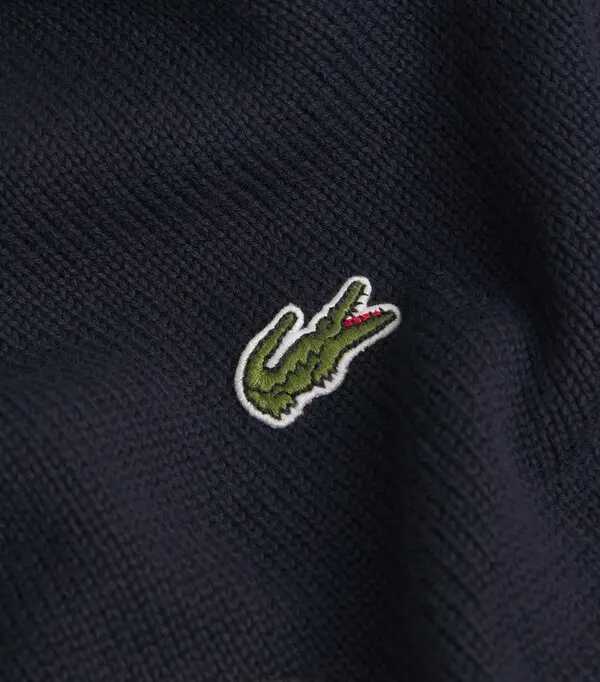 Lacoste Cotton Racket Jacquard Sweater Vest
