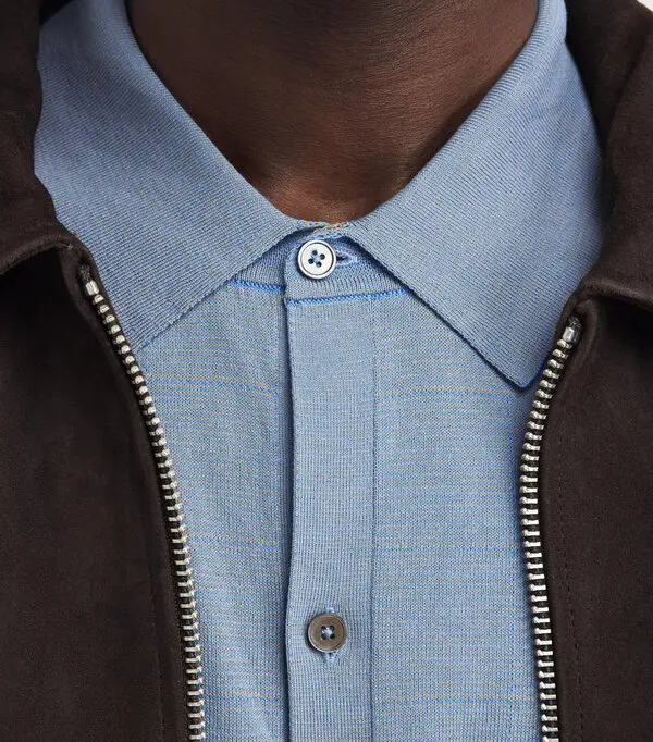 Paul Smith Cotton Knitted Check Shirt
