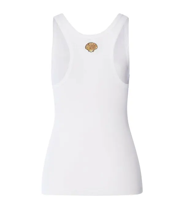 Hanro X Charlotte Adam Stretch-cotton Tank Top