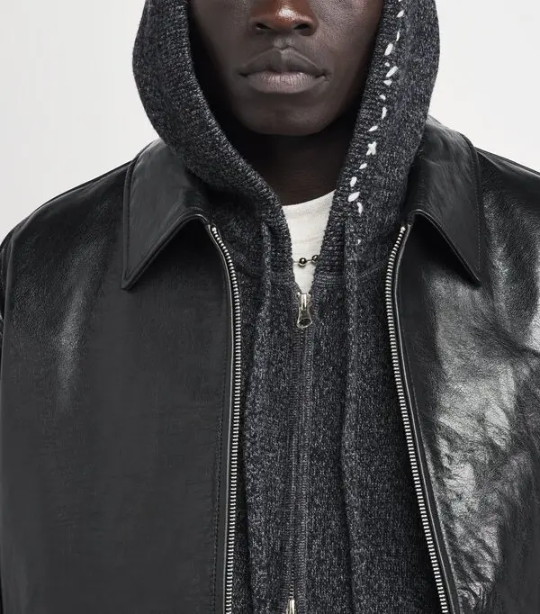 DOMREBEL Wool-blend Renegade Zip Hoodie