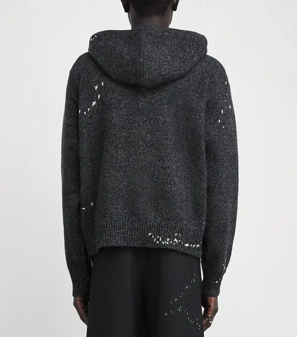 DOMREBEL Wool-blend Renegade Zip Hoodie