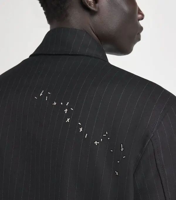 DOMREBEL Pinstripe Backstage Jacket
