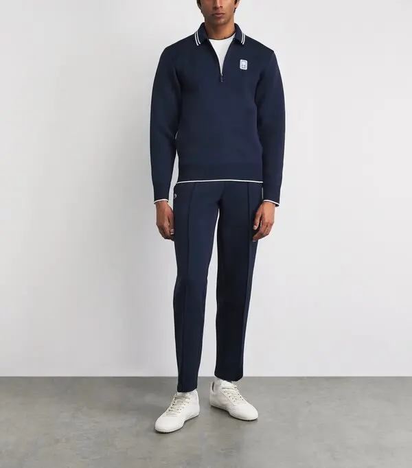 Lacoste Jersey Straight Sweatpants - Navy