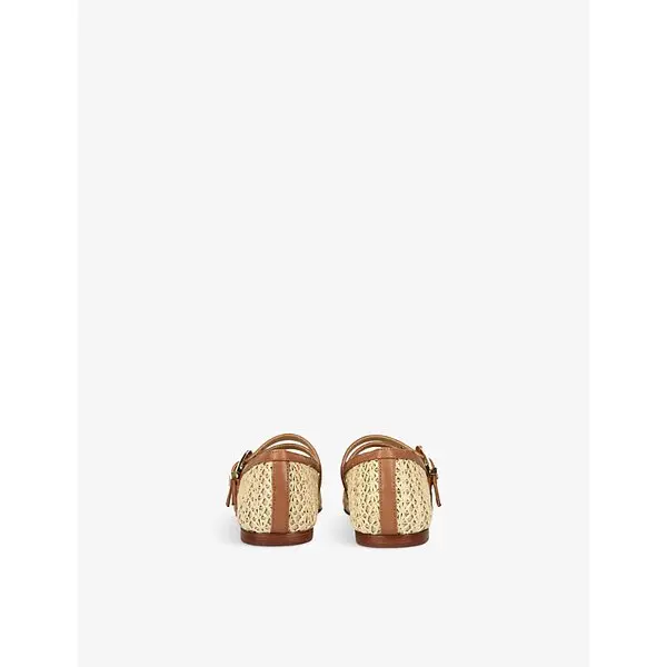 Dolce Vita Baylee Grommet Woven Ballet Flats