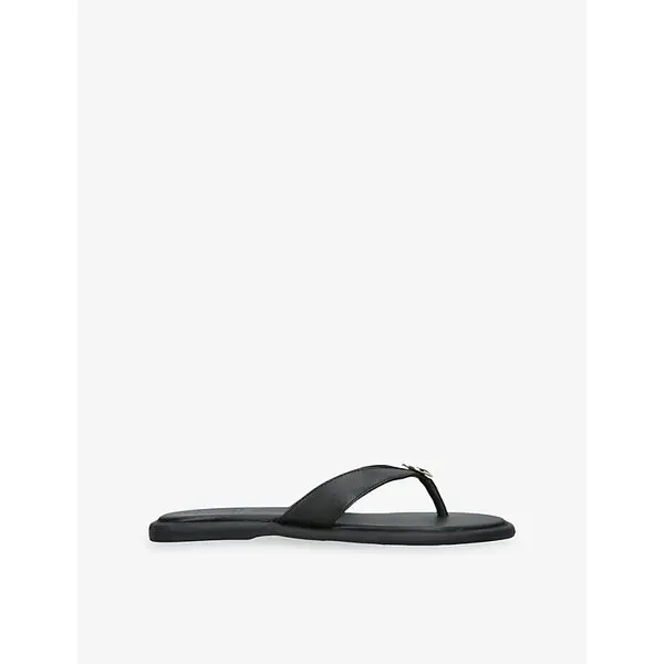 Dolce Vita Jaina Leather Flat Sandals