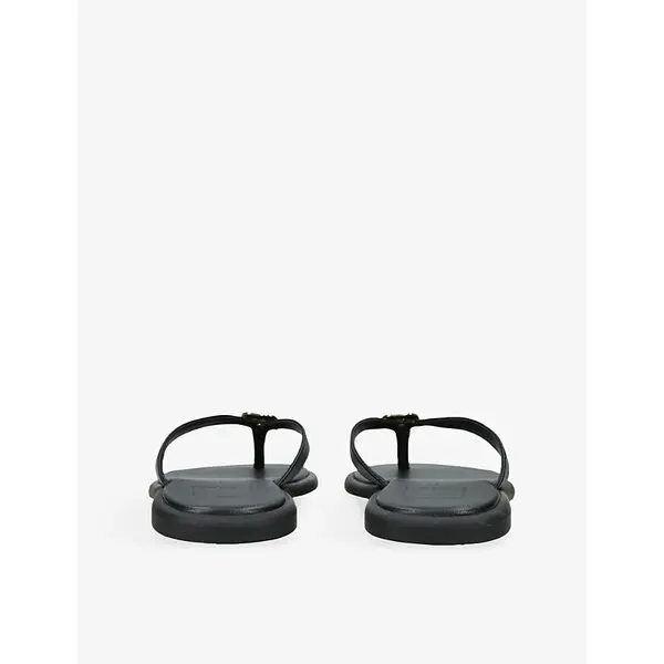 Dolce Vita Jaina Leather Flat Sandals