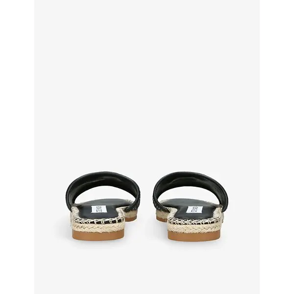 Steve Madden Tropics Raffia Sliders