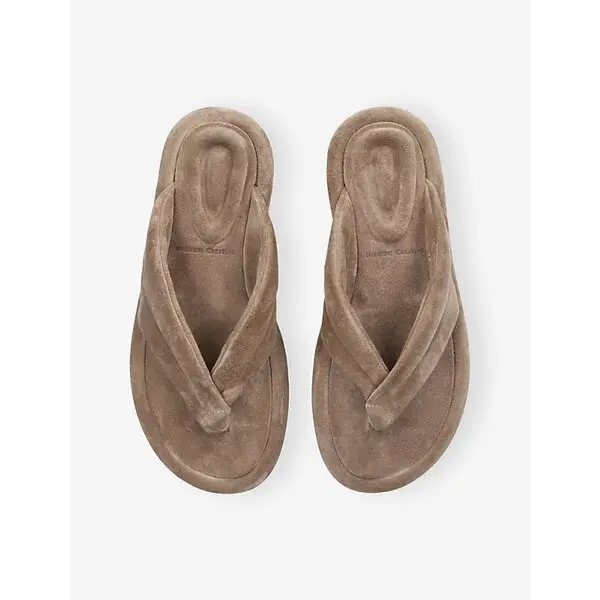 Officine Creative Estens Suede Sandals - Beige