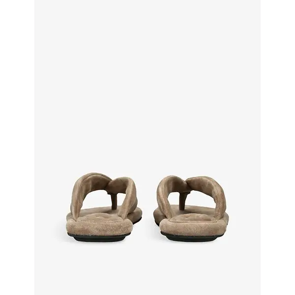 Officine Creative Estens Suede Sandals - Beige