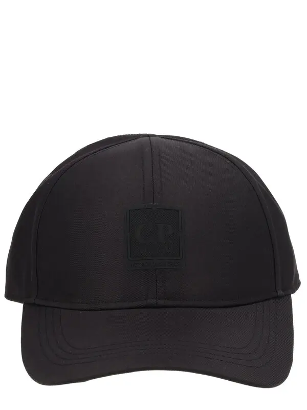 C.P. COMPANY Baseball Cap With Logo - Black