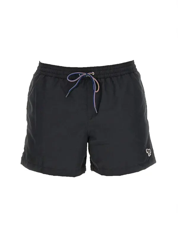 Paul Smith Swimsuit With Logo - Black