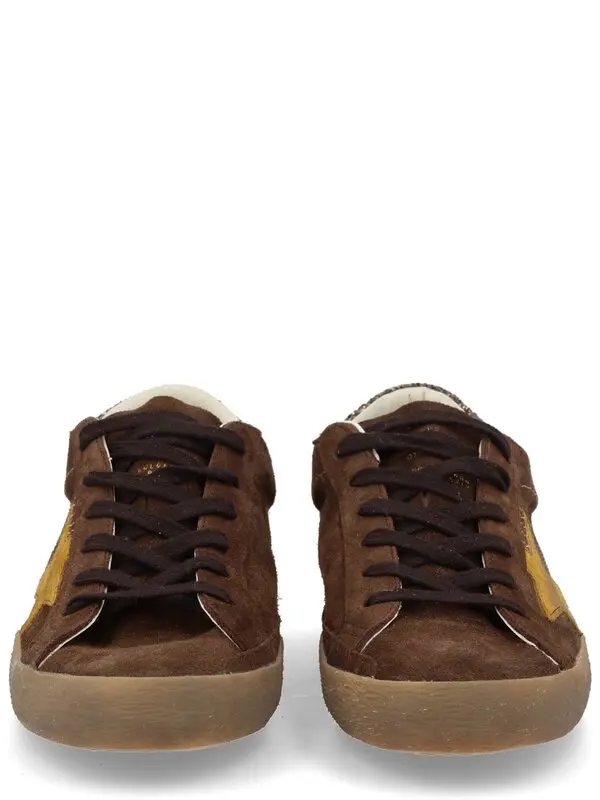 GOLDEN GOOSE Super-star Sneaker - Brown