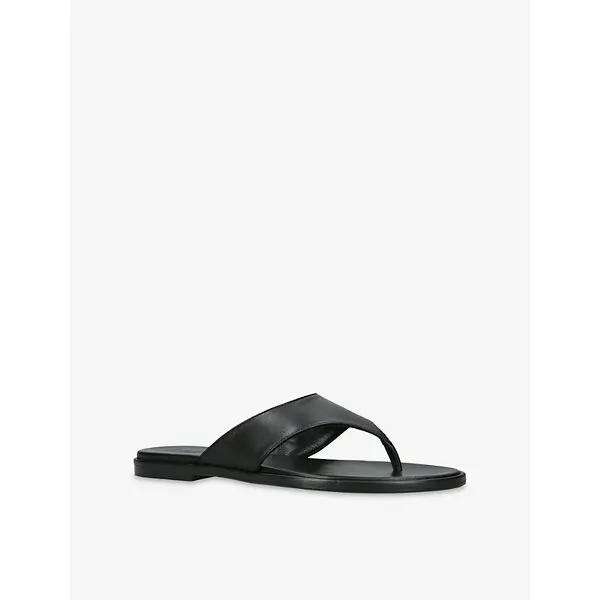 AeydĒ Amaya Leather Sandals - Black