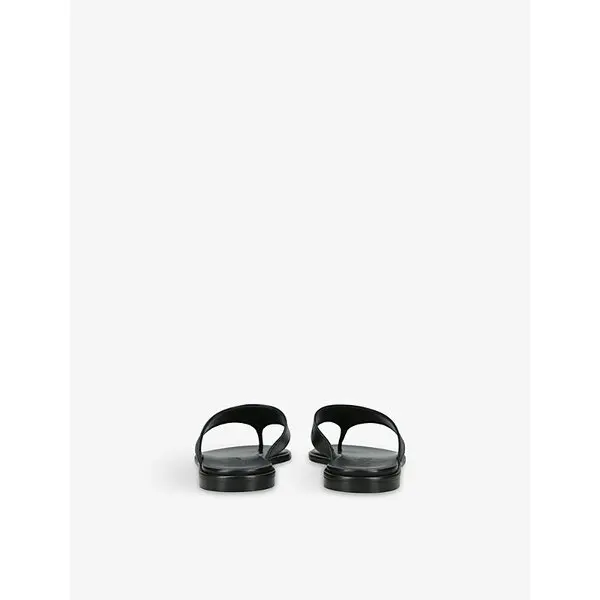 AeydĒ Amaya Leather Sandals - Black