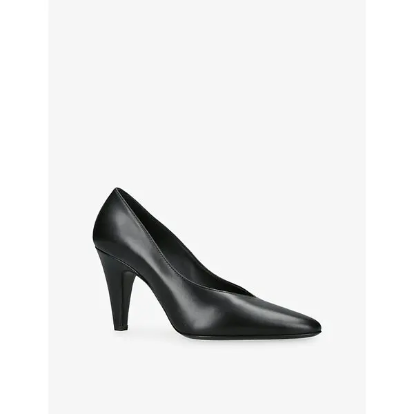 Alaïa Pointed-toe Leather Pumps - Black