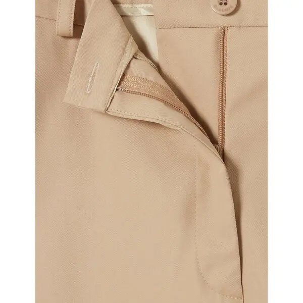 Claudie Pierlot Straight Full-length Cotton Trousers