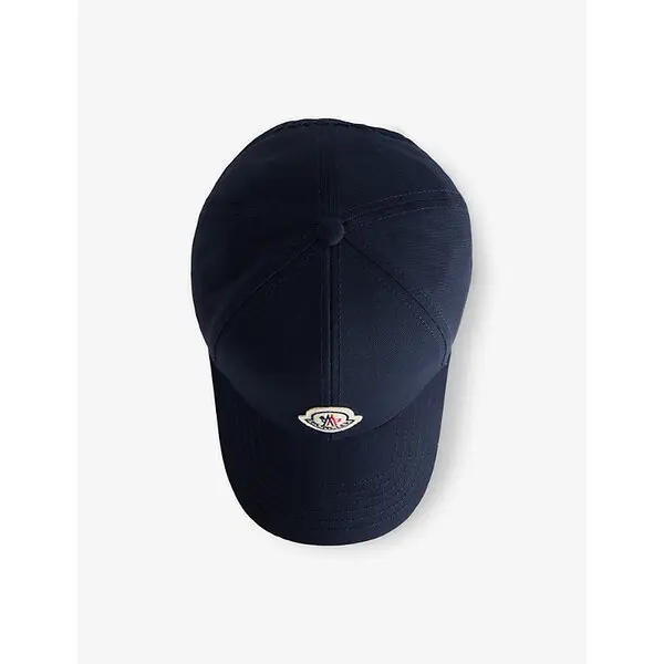Moncler Logo-badge Cotton Baseball Cap