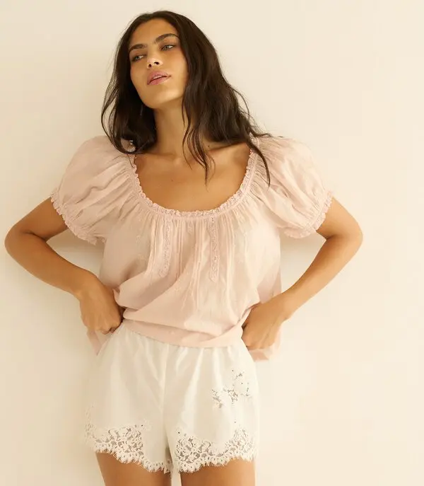 DÔEN Frederica Top - Blush
