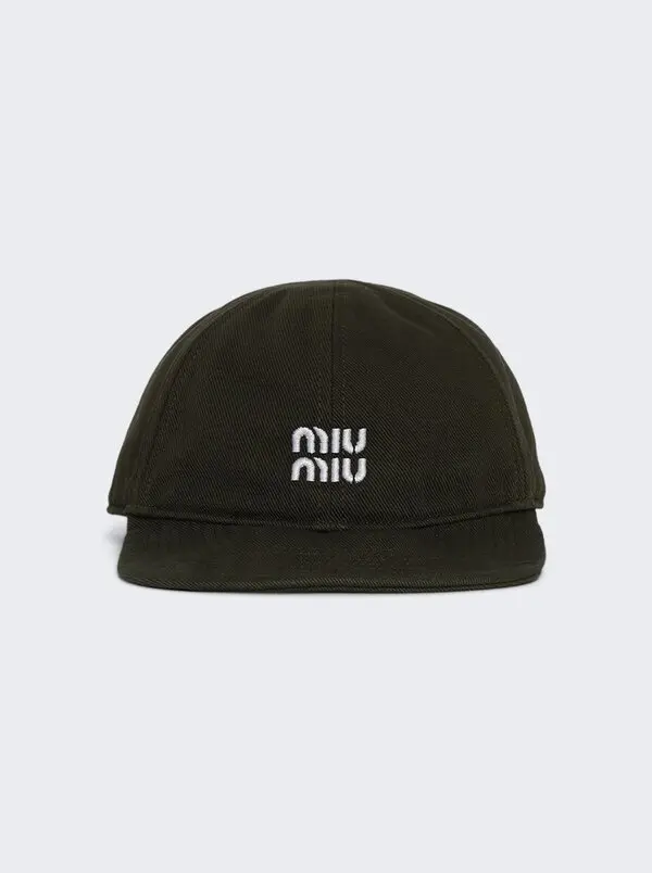 Miu Miu Baseball Cap - Green
