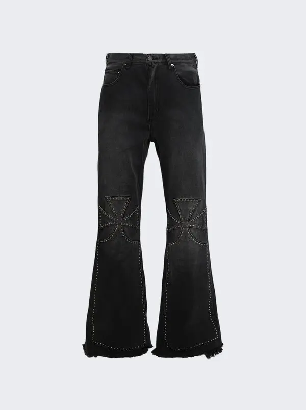 SEKRIT SAINTS Studded Chopper Carpenter Bootcut Pant