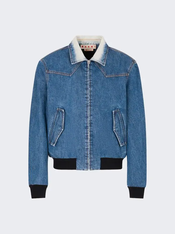 Marni Denim Bomber Jacket