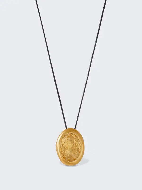 THE YSSO Aesop Pendant Necklace - Gold