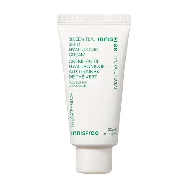 INNISFREE Mini Green Tea Hyaluronic Acid Hydrating Cream For Skin Barrier Repair - One-color