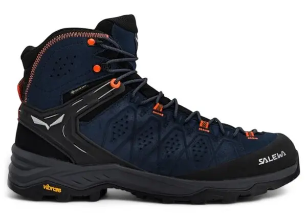 SALEWA Alp Trainer 2 Mid Goretex - Dark Denim/fluo Orange