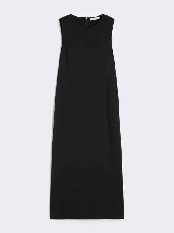 Max Mara Viscose Technical Jersey Midi Dress