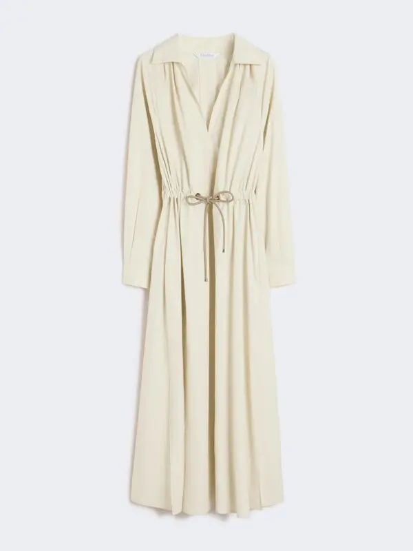 Max Mara Cotton Poplin Shirt Dress - Beige
