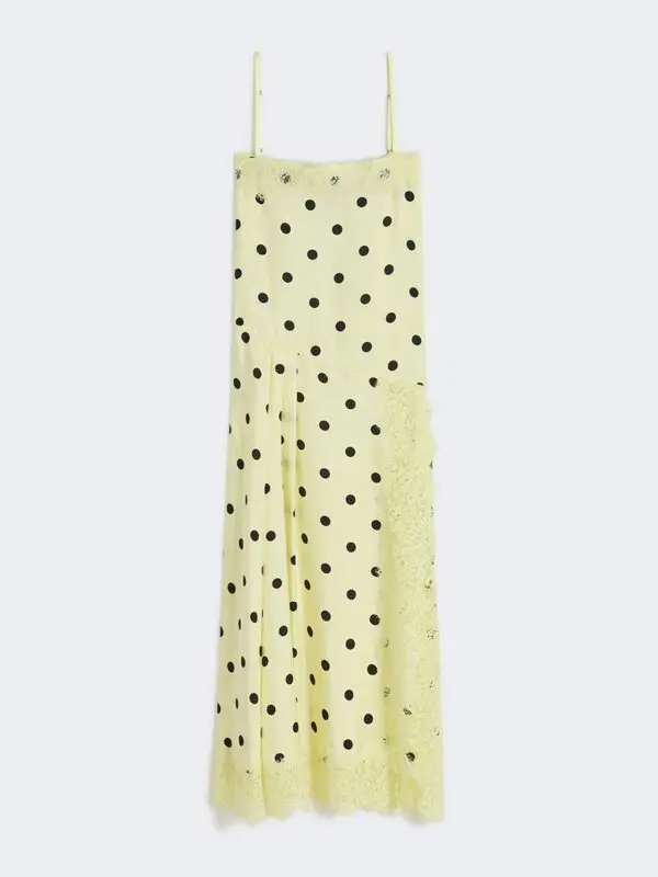 Max Mara Lace-detail Long Dress